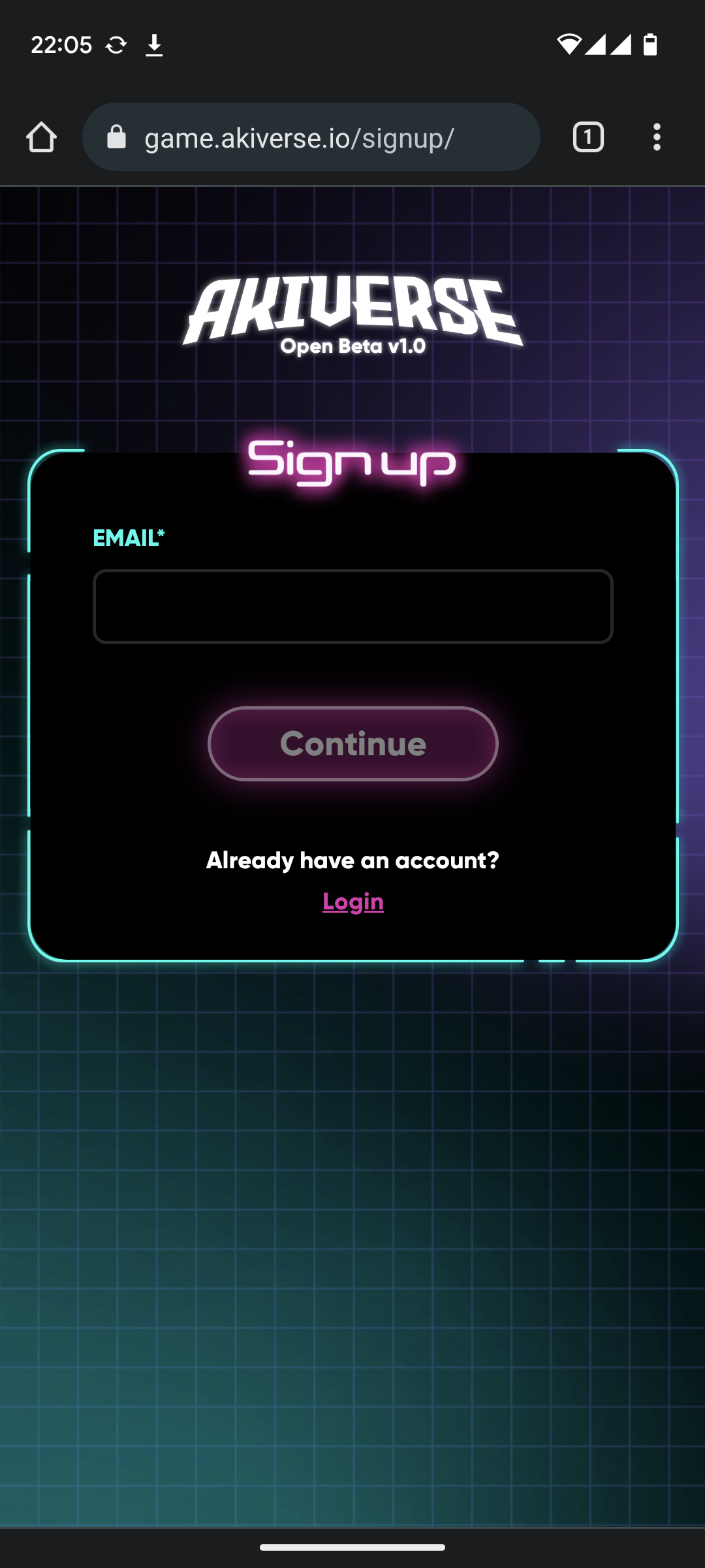 How to register an account in to AKIVERSE – AKIVERSE